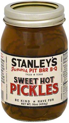 Stanley's Famous Pit Barbecue Sweet Hot Pickles, 16 oz | Central Market ...