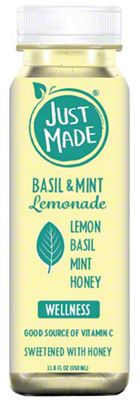 Just Made Basil & Mint Lemonade, 11.8 oz | Central Market - Really Into Food