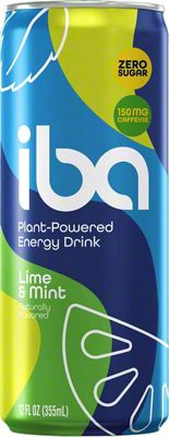 Iba Lime & Mint Plant Powered Energy Drink, 12 oz | Central Market ...
