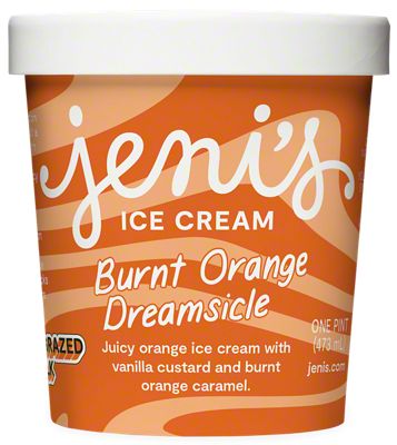 Jeni's Burnt Orange Dreamsicle Ice Cream, 1 pt | Central Market ...
