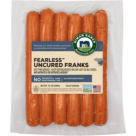 Niman Ranch Uncured Franks, 10 oz | Central Market - Really Into Food