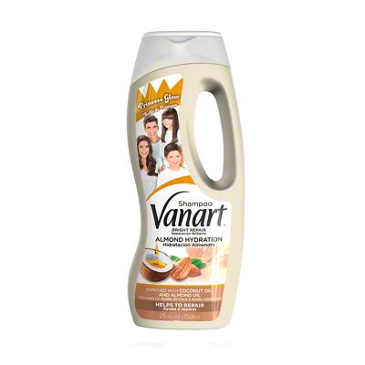 Vanart Bright Repair Almond Hydration Shampoo - Coconut Oil & Almond ...