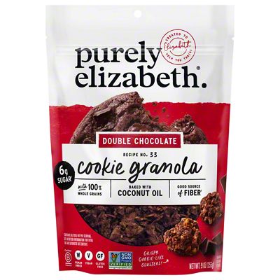 Purely Elizabeth Double Chocolate Cookie Granola, 11 oz | Central ...