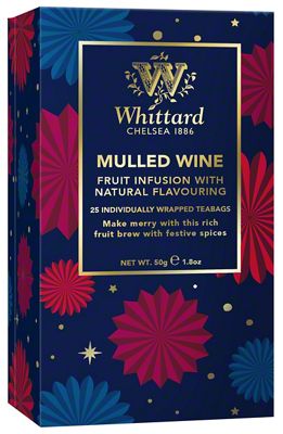 Whittard Mulled Wine Fruit Infused Tea Bags, 25 ct | Central Market ...