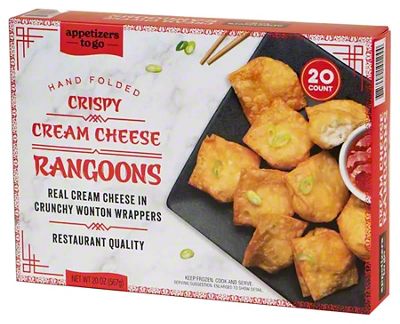 Appetizers To Go Crispy Cream Cheese Rangoons, 20 ct | Central Market ...