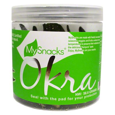 MySnacks Okra, 56.6 g | Central Market - Really Into Food