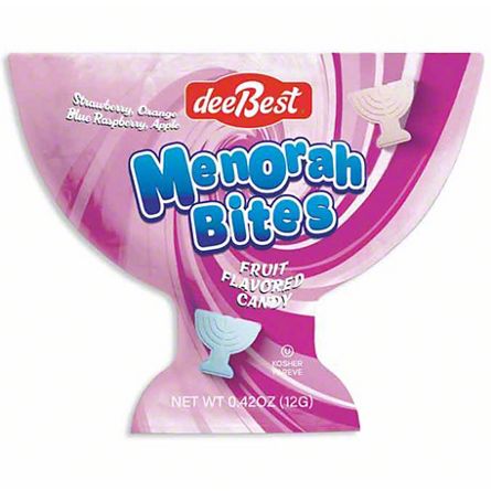 Dee Best Menorah Bites Fruit Flavored Candy, 0.42 oz | Central Market ...