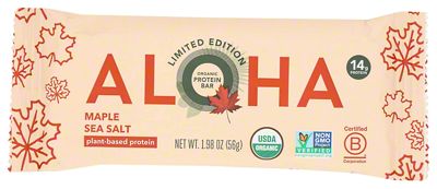 ALOHA Maple Sea Salt Protein Bar, 1.98 oz | Central Market - Really Into Food
