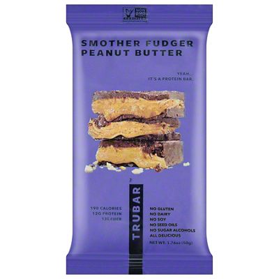 TRUBAR Smother Fudger Peanut Butter Protein Bar, 1.76 oz | Central ...