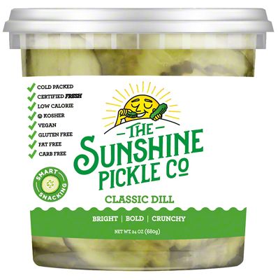 The Sunshine Pickle Co. Classic Dill Pickles, 24 oz | Central Market ...
