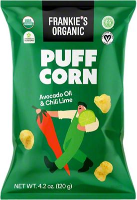 Frankie's Organic Avocado Oil & Chili Lime Puffcorn, 4 oz | Central ...