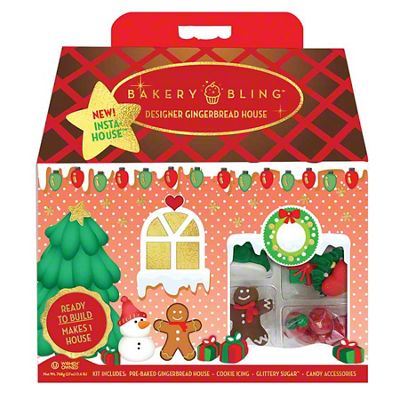 Bakery Bling Traditional Gingerbread House Kit, 15.5 oz | Central ...