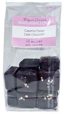 Mallows Dark Chocolate Covered Caramel Marshmallow Cubes, 6.9 oz ...
