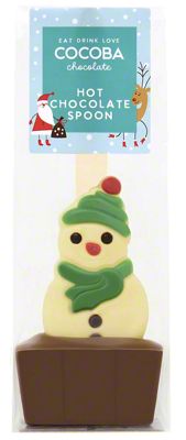 Cocoba Snowman Milk Hot Chocolate Spoon, 50 g | Central Market - Really ...