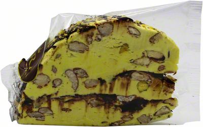 Sara Dolciaria Round Torrone Cake Slice with Pistachios & Chocolate, 8. ...