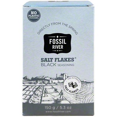 Fossil River Black Salt Flakes, 5.3 oz | Central Market - Really Into Food