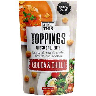 Just This Gouda & Chili Crunchy Cheese Toppings, 1.58 oz | Central ...