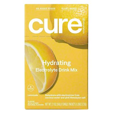 Cure Hydration Lemonade Hydrating Electrolyte Drink Mix, 6 ct | Central ...