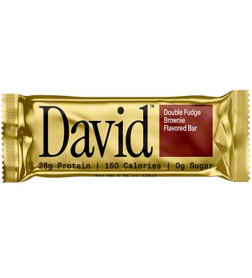 David 28g Protein Bar - Double Fudge Brownie, 2.05 oz | Central Market ...