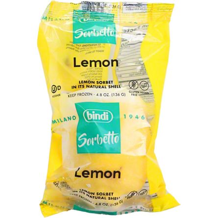 Bindi Lemon Sorbet in Natural Lemon Shell, 4.8 oz | Central Market ...