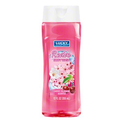 Lucky Super Soft Body Wash Cherry Blossom Scented, 12 oz | Joe V's ...