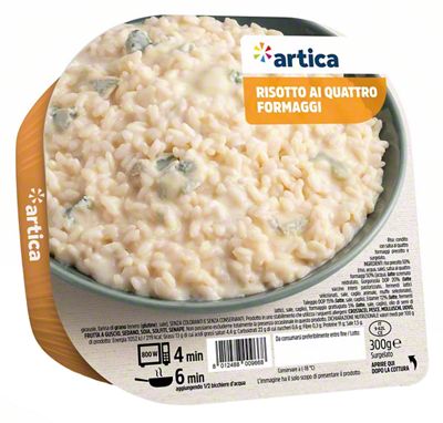 Artica Four Cheese Risotto, 10.5 oz | Central Market - Really Into Food