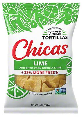 Chicas Lime Tortilla Chips, 10 oz | Central Market - Really Into Food