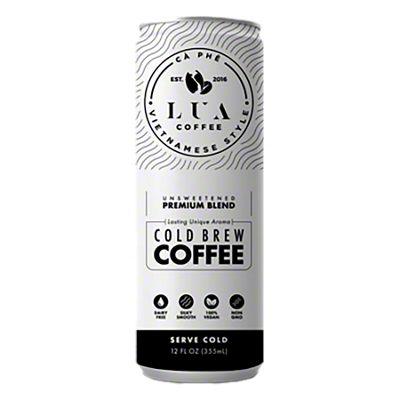 Lua Coffee Unsweetened Black Vietnamese Cold Brew, 12 oz | Central Market - Really Into Food