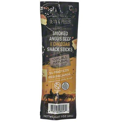 Dean & Peeler Smoked Angus Beef & Cheddar Snack Sticks, 1 oz | Central ...