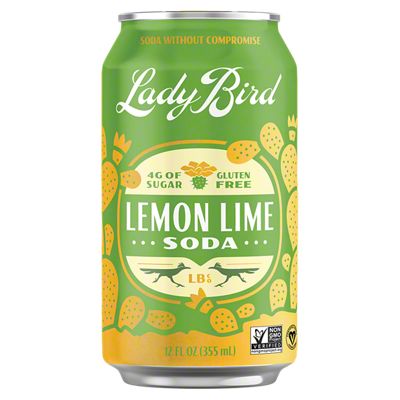 Lady Bird Lemon Lime Soda, 12 oz | Central Market - Really Into Food