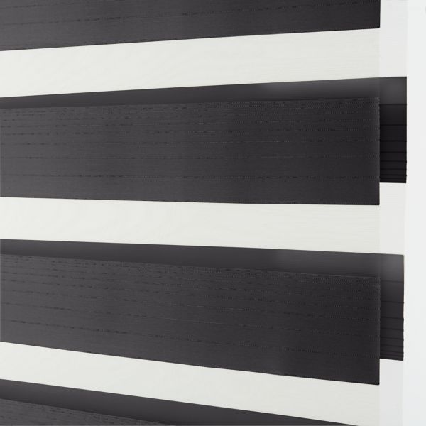 Free Swatches - Custom Banded Shades - Dark Gray | Levolor