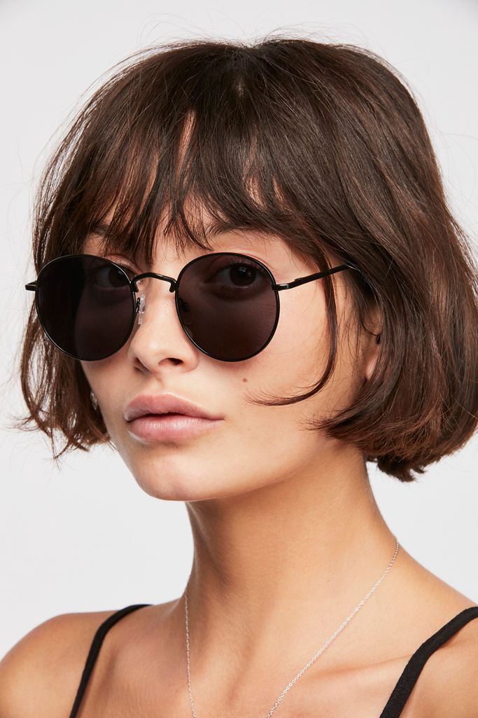 Far Out Round Sunglasses | Free People