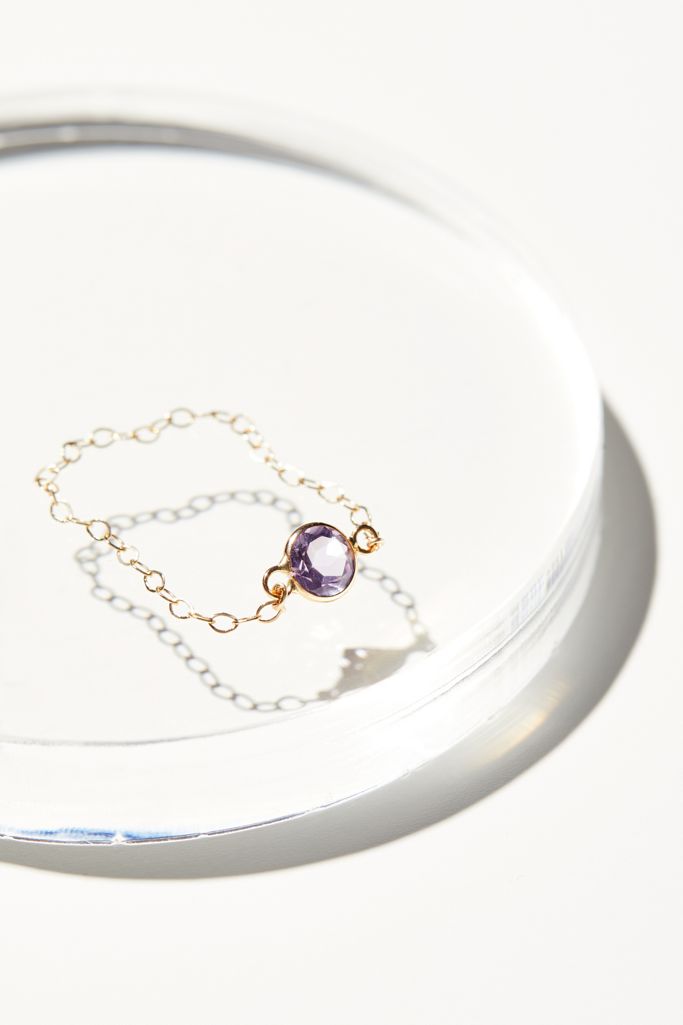 Tiny Diamond Chain Ring | Free People