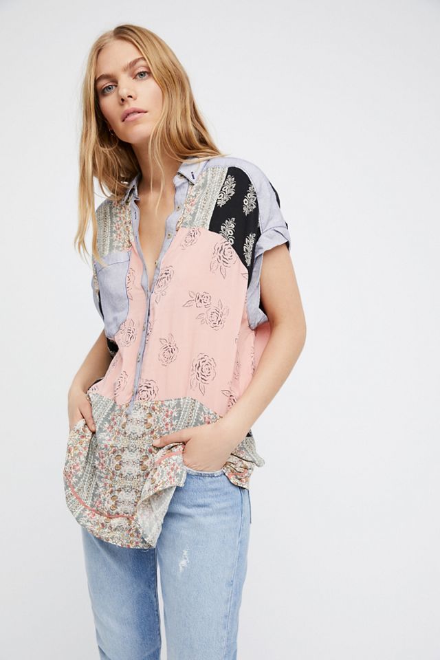 Patch Printed Shirt | Free People