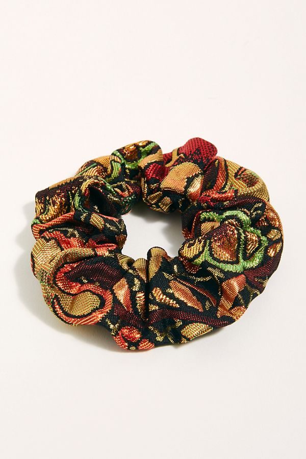 Silk Brocade Scrunchie | Free People