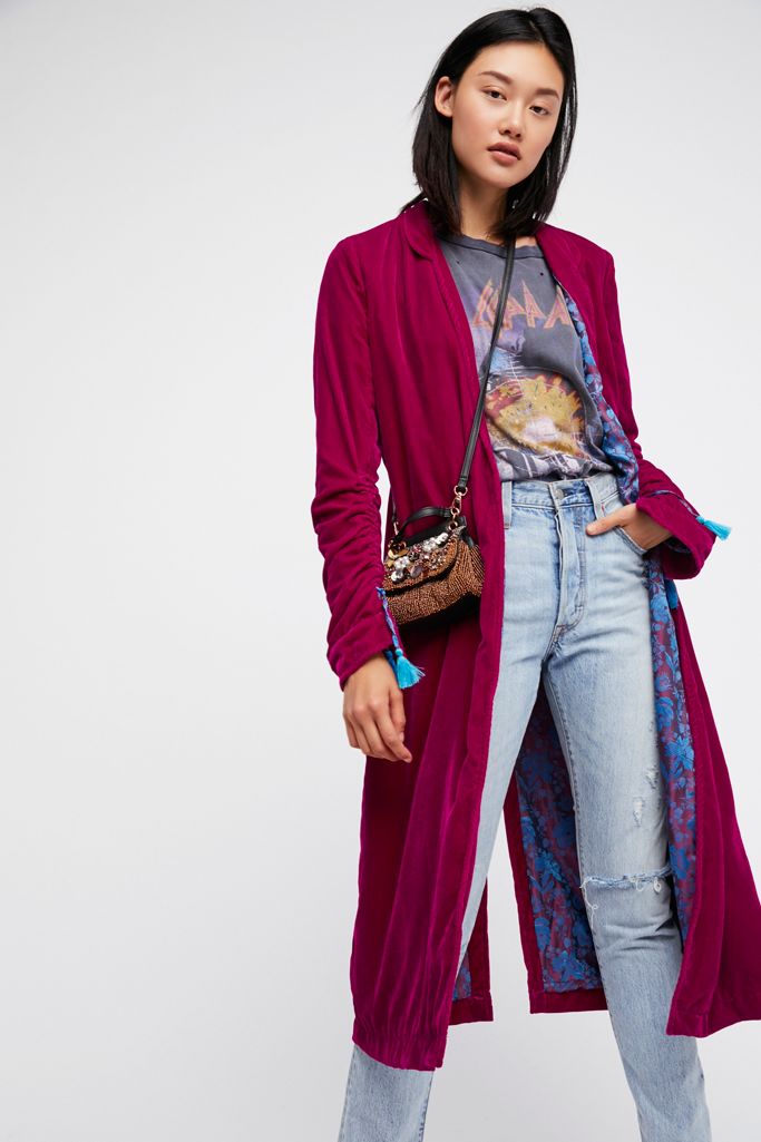 Dhalia Velvet Duster | Free People