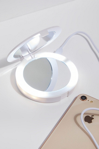 LED Compact Mirror Power Bank | Free People