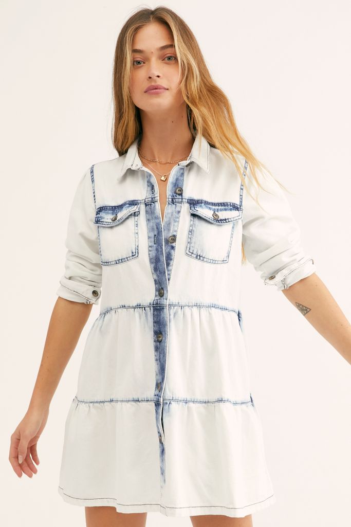 Nicole Denim Shirt Dress | Free People UK