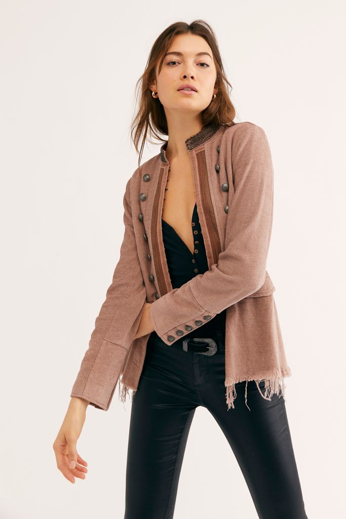 Lucy Military Jacket | Free People