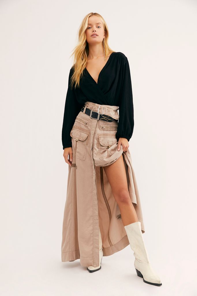 The Feeling Of Falling Utility Skirt | Free People UK