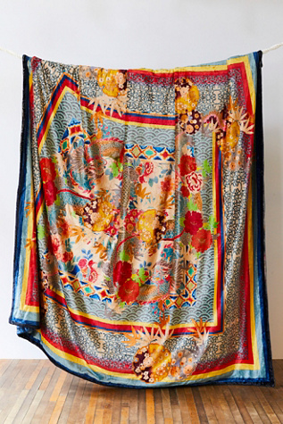 Johnny Was Dragon Cozy Blanket | Free People