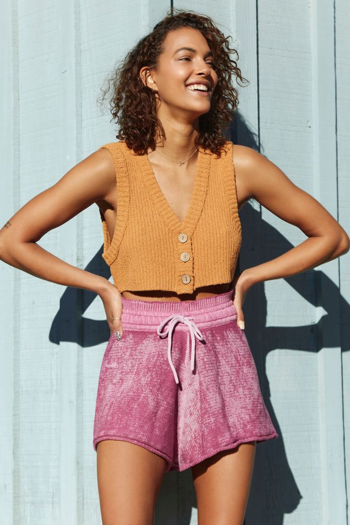 Summertime Blues Knit Shorts | Free People