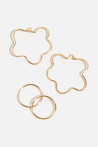 OXB Sweatproof Hoop Earring Set | Free People