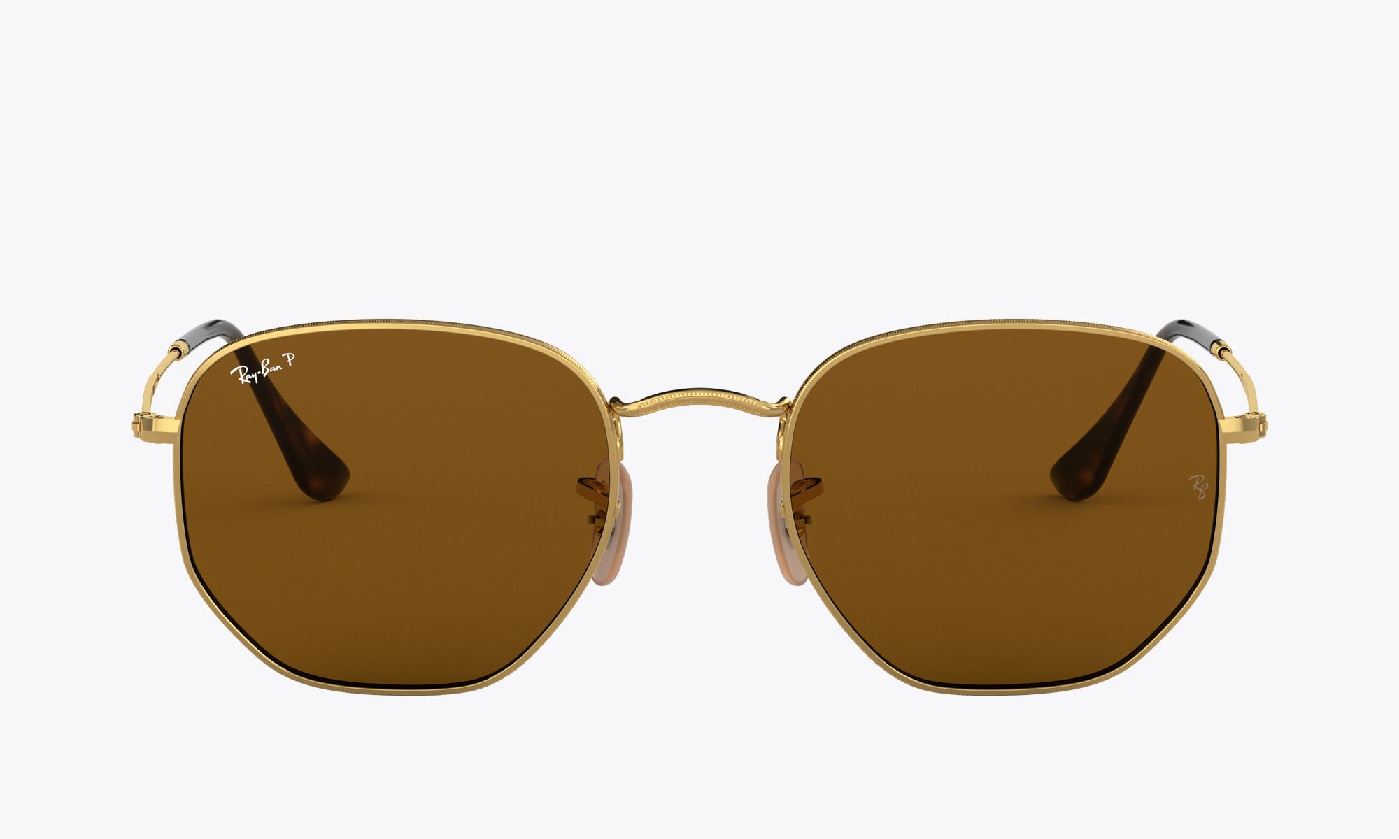 Image of Ray-Ban HEXAGONAL FLAT LENSES color Gold