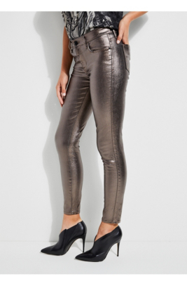 Sexy Curve Metallic Skinny Jeans