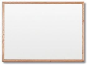 Gleam Magnetic Markerboard w/ Oak Frame - AAMP-K | K-Log