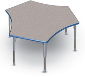 Action Team-Shaped Activity Table w/ HPL Top - AER-7260T | K-Log