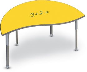 Action Merge-Shaped Activity Table w/ Markerboard Top - AER-MG-M | K-Log