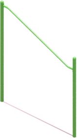 ActionFit Traditional Outdoor High Jump Station - ATUP-HJS | K-Log