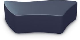 Colony Seating Wiggle-Trapezoid Bench in Vinyl - BMS-CZU-V | K-Log